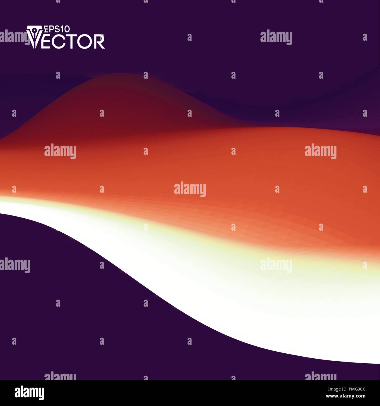 Vector landscape abstract gradient background. Color background texture ...
