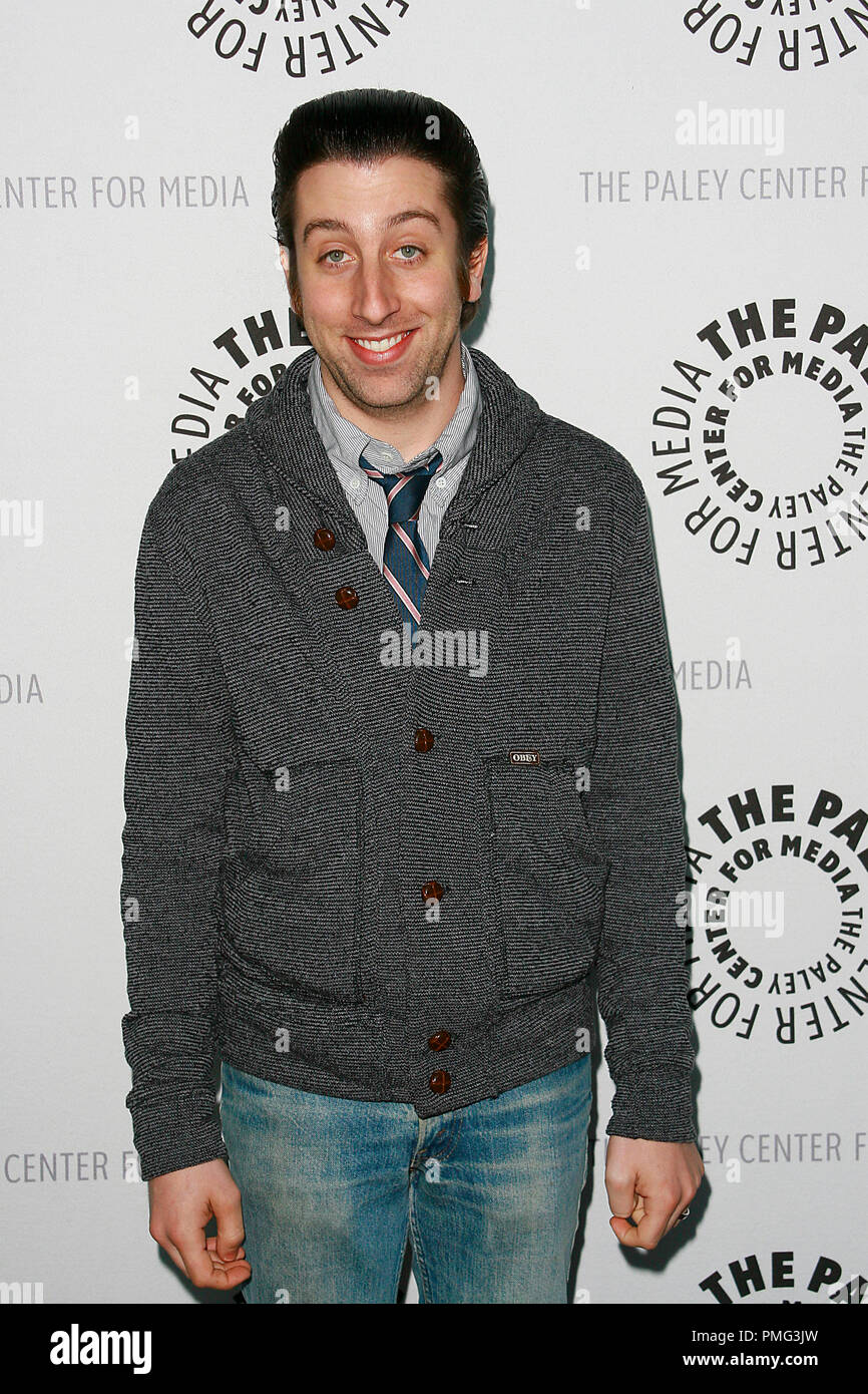Simon Helberg at the 26th Annual William S. Paley Television Festival ...