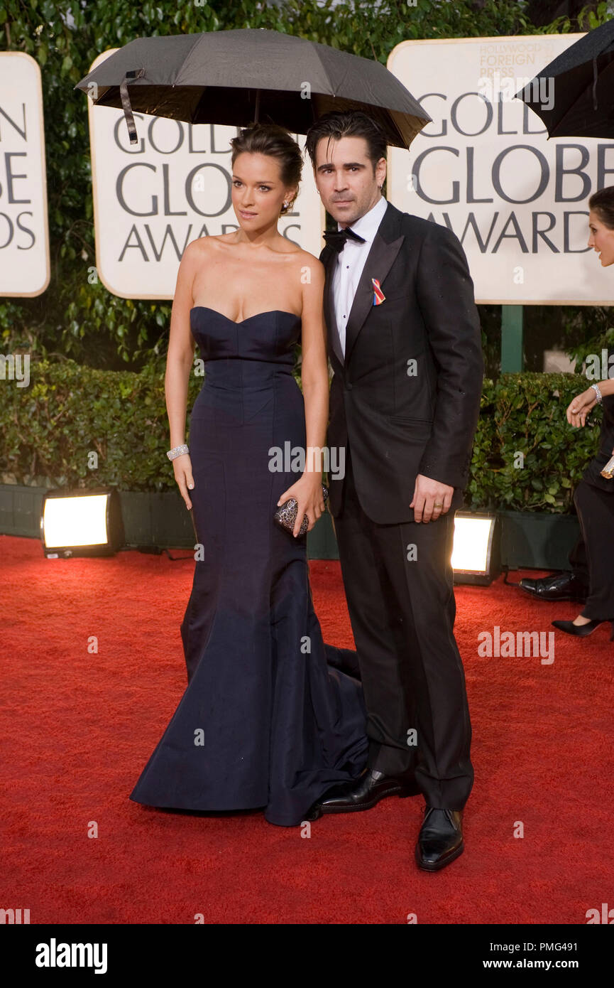 Actors Alicja Bachleda and Colin Farrell arrive at the 67th Annual ...