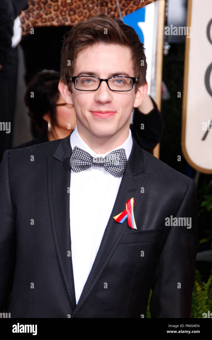 Kevin McHale at "The 67th Annual Golden Globe Awards - Arrivals" held ...
