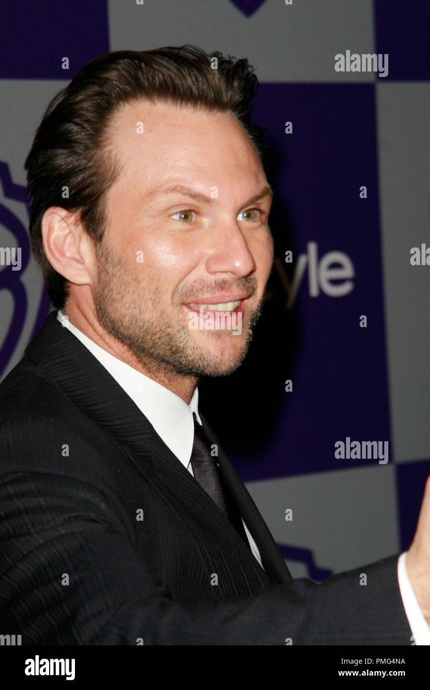 Christian Slater at the 11th Annual Warner Brothers and InStyle Golden ...