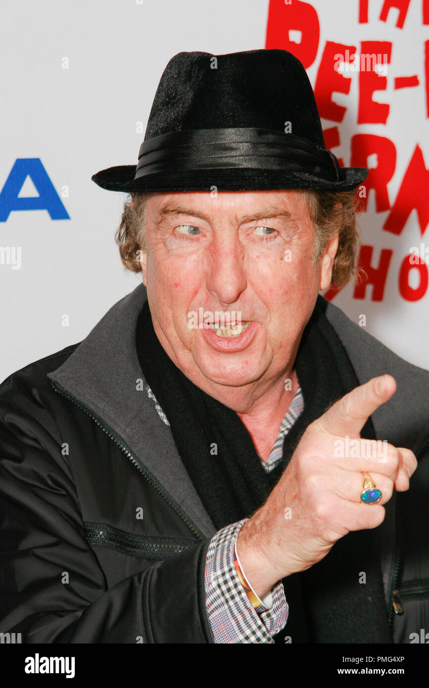 Eric Idle at the opening night of "The Pee Wee Herman Show" live ...