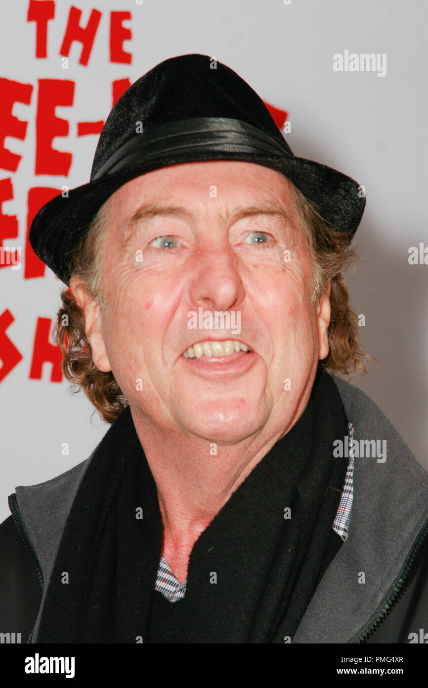 Eric Idle at the opening night of "The Pee Wee Herman Show" live ...
