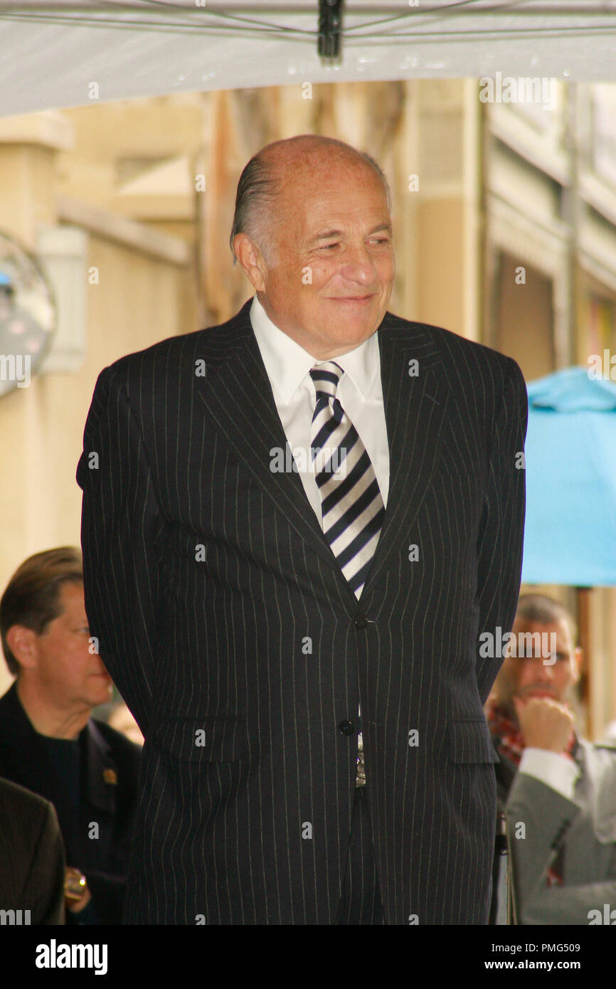Music Mogul Doug Morris at the Hollywood Chamber of Commerce ceremony ...