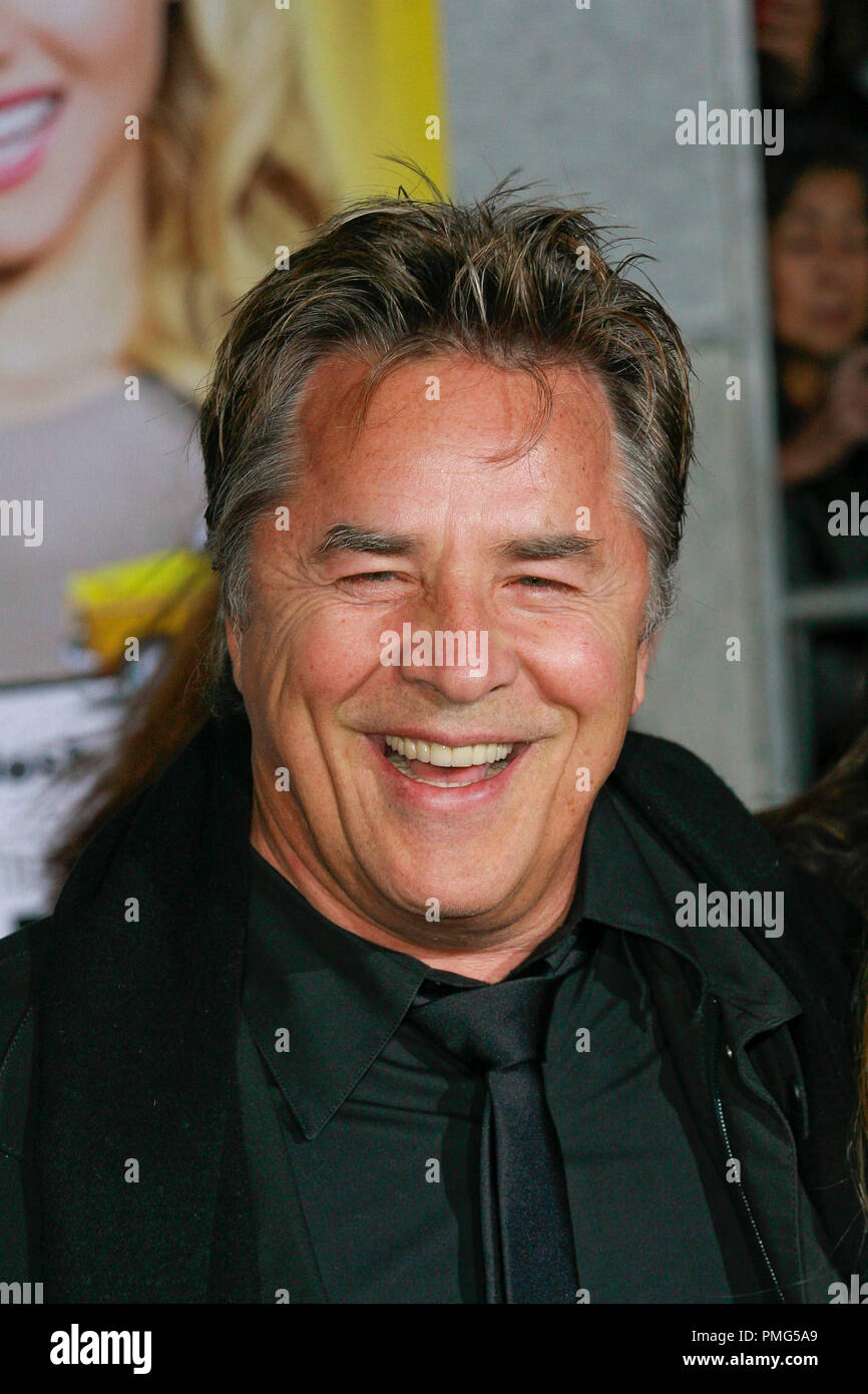 Don Johnson at the Premiere of Touchstone Pictures' "When in Rome ...