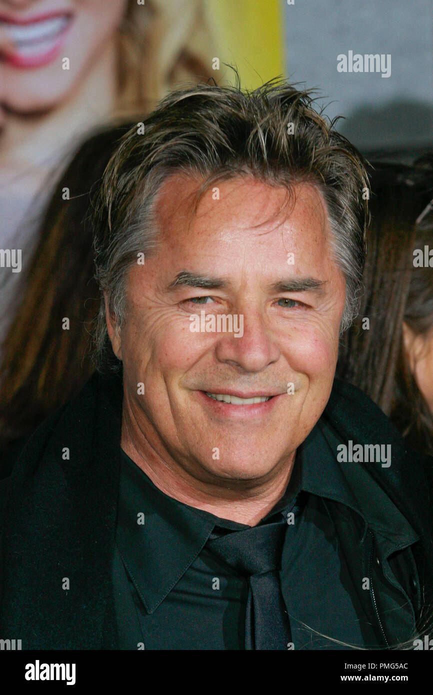 Don Johnson at the Premiere of Touchstone Pictures' "When in Rome ...