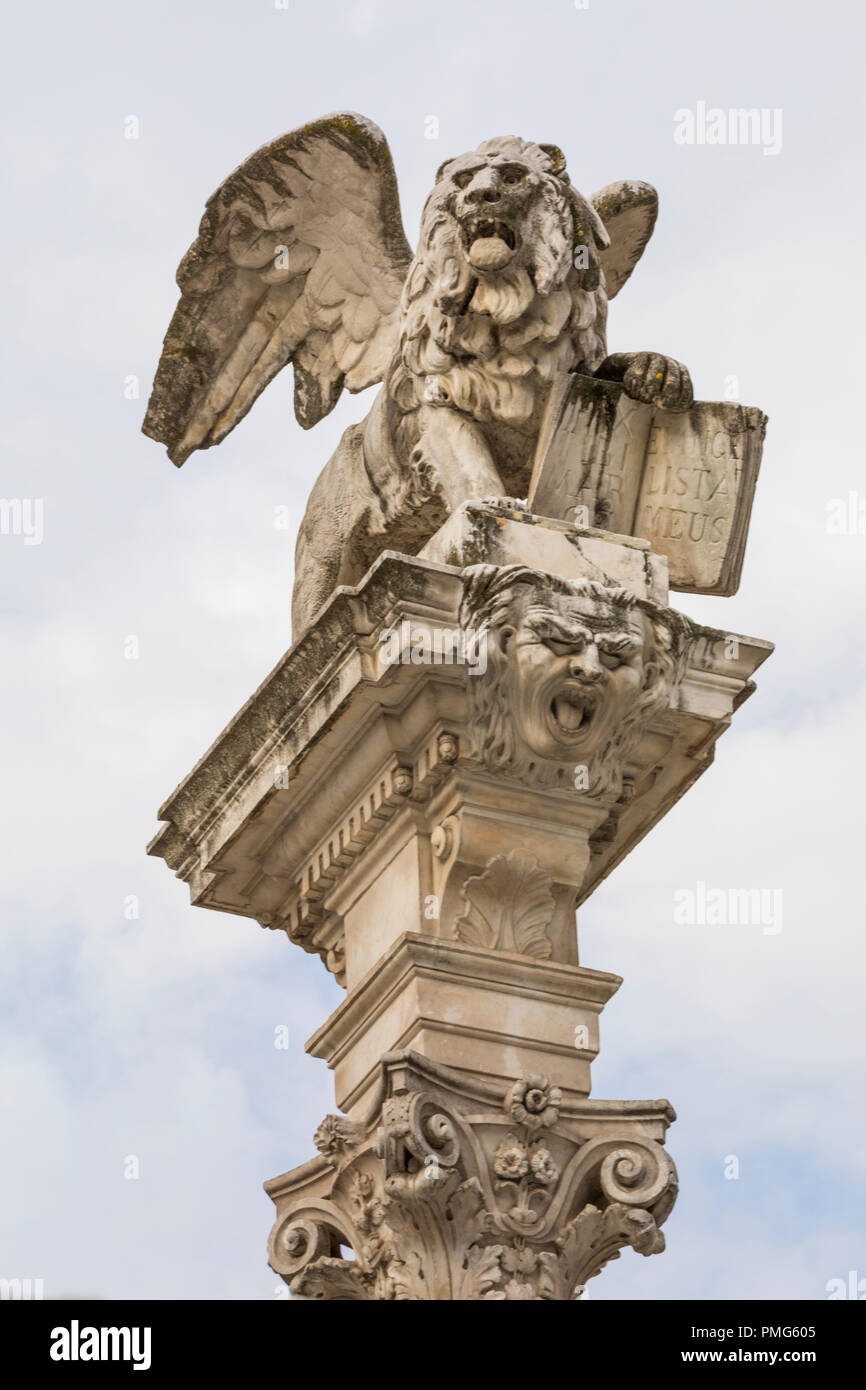 Venetian winged lion of st mark hi-res stock photography and images - Alamy