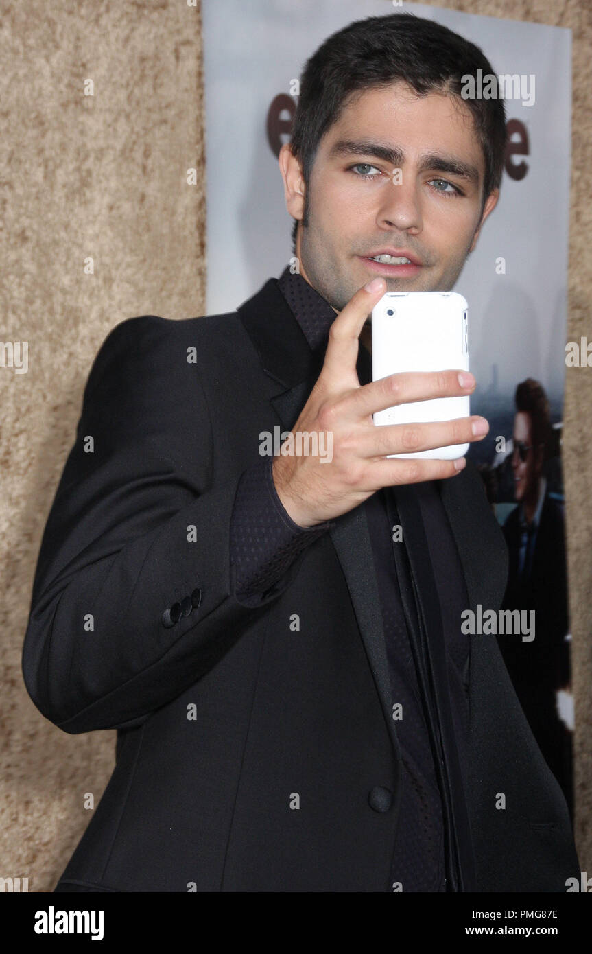 Adrian Grenier at the Los Angeles Premiere of the HBO original series ...