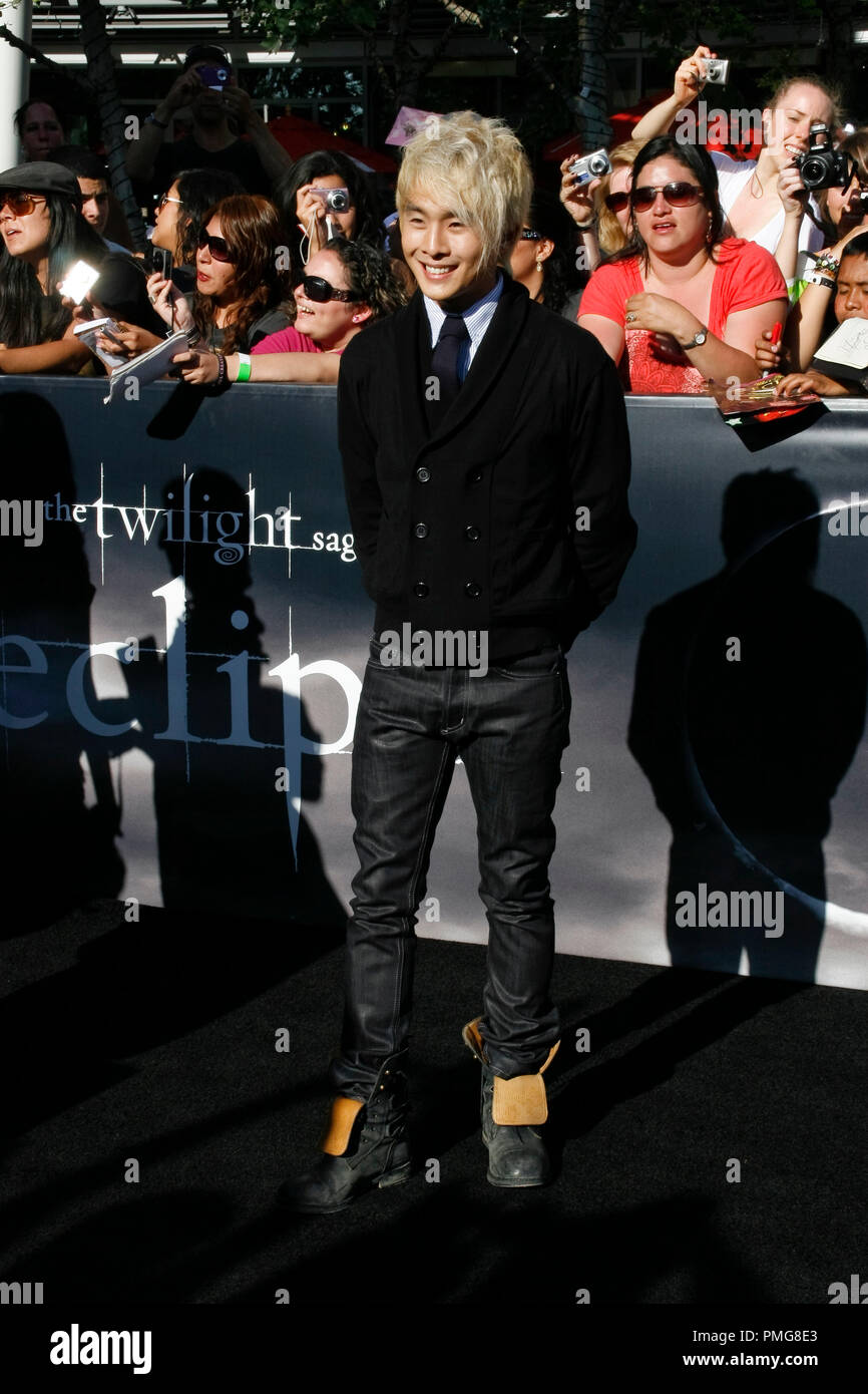 Justin Chon at the Premiere of Summit Entertainment's "TheTwilight Saga ...