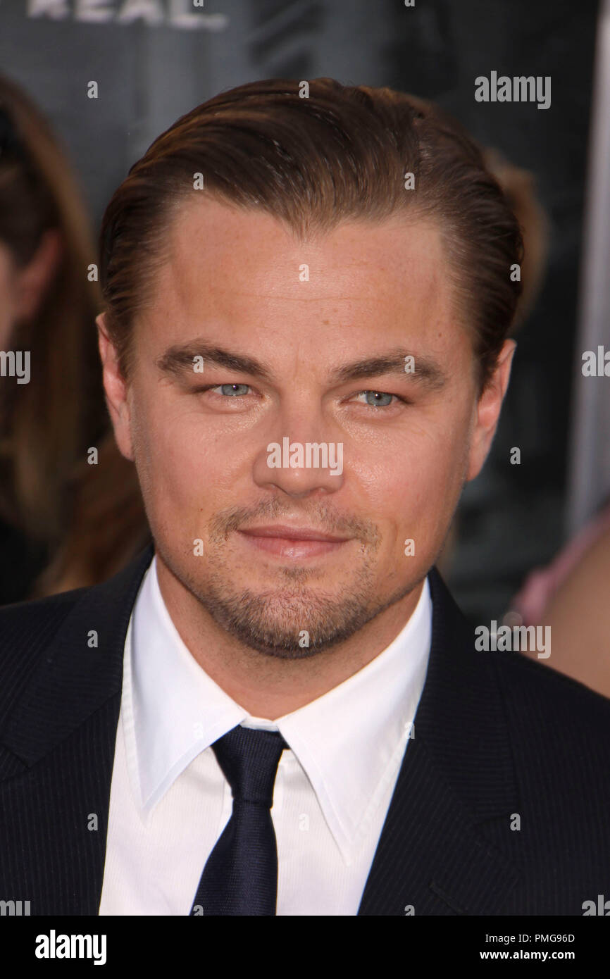 Leonardo DiCaprio at the Premiere of Warner Brothers Pictures ...