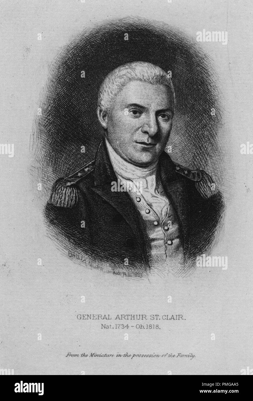 Arthur st clair Black and White Stock Photos & Images - Alamy