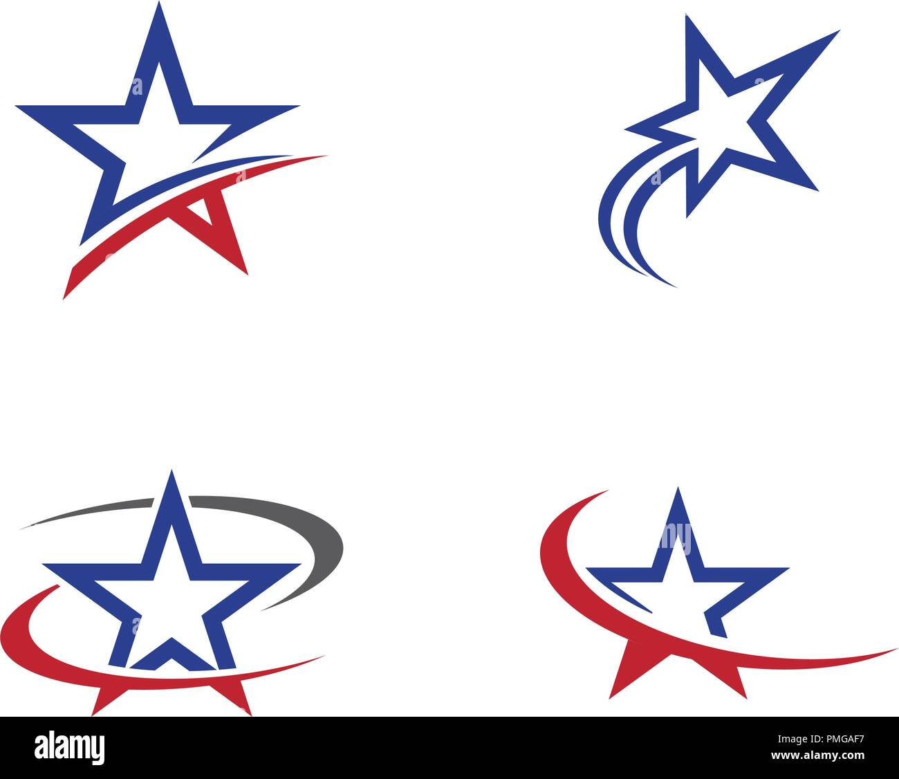 Star Logo Template vector icon illustration design Stock Vector Image ...