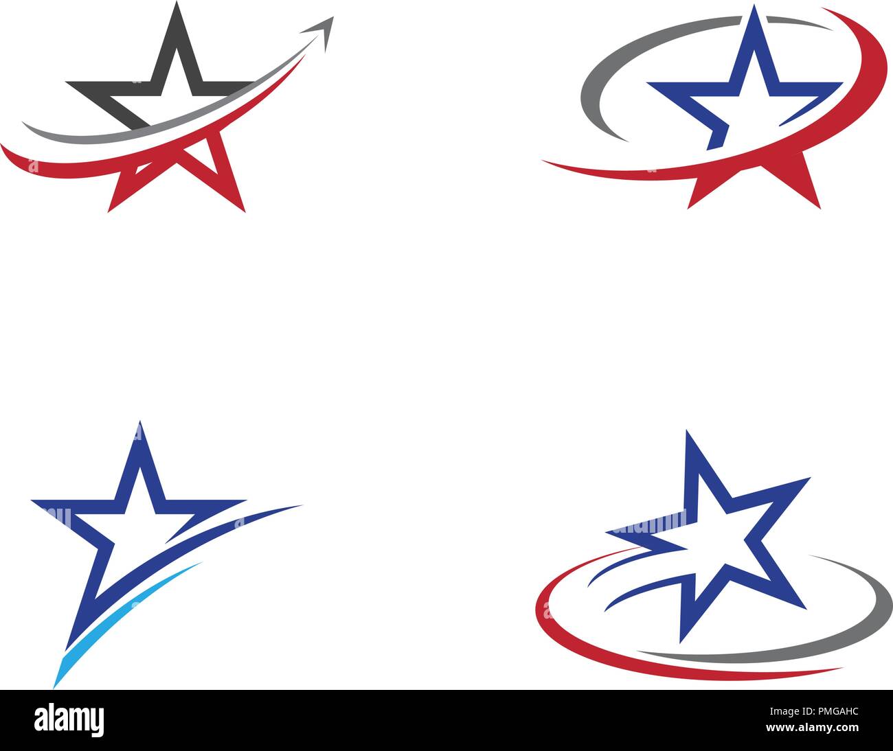 Star Logo Template vector icon illustration design Stock Vector Image ...