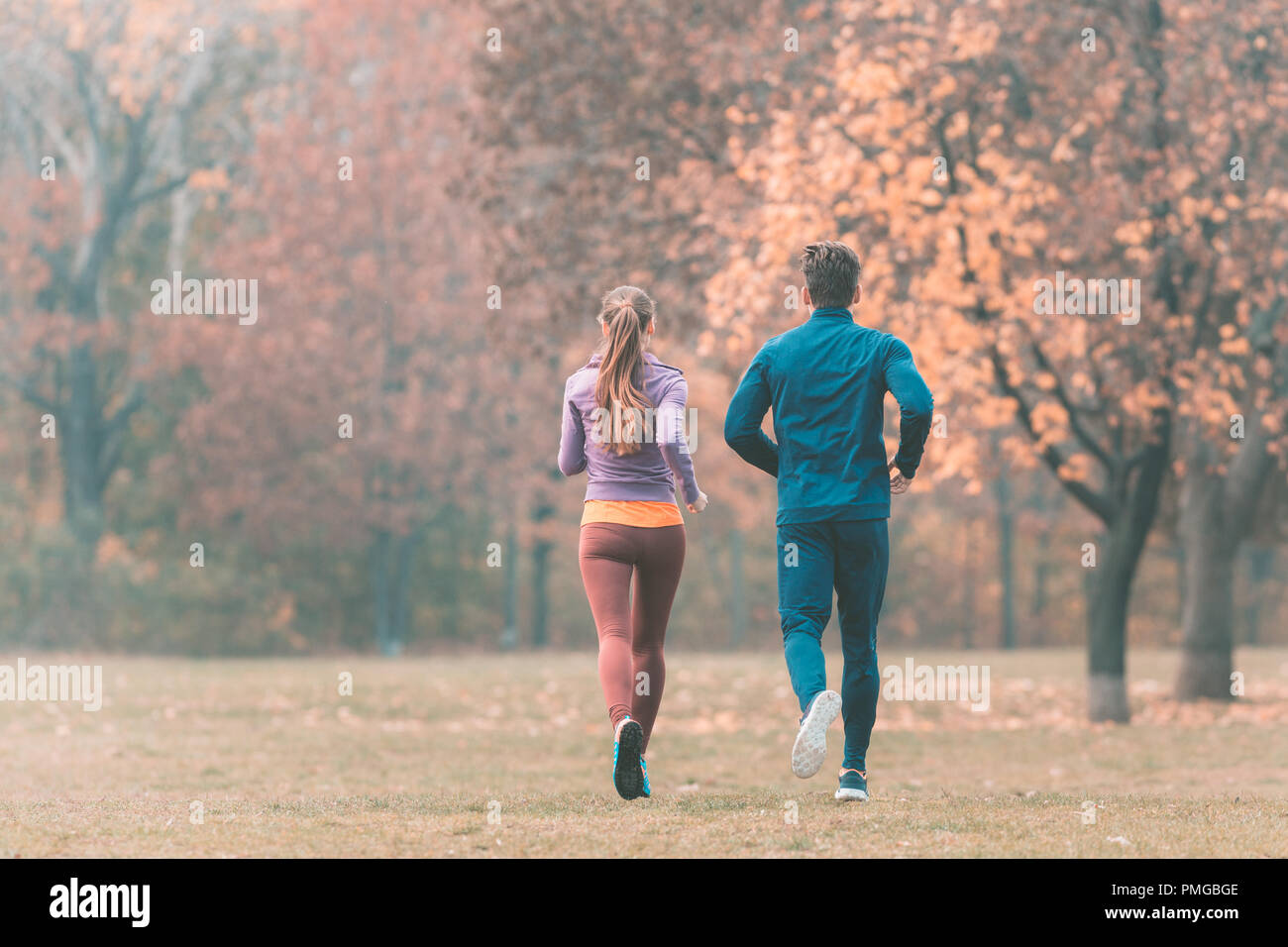 Man running from behind hi-res stock photography and images - Alamy