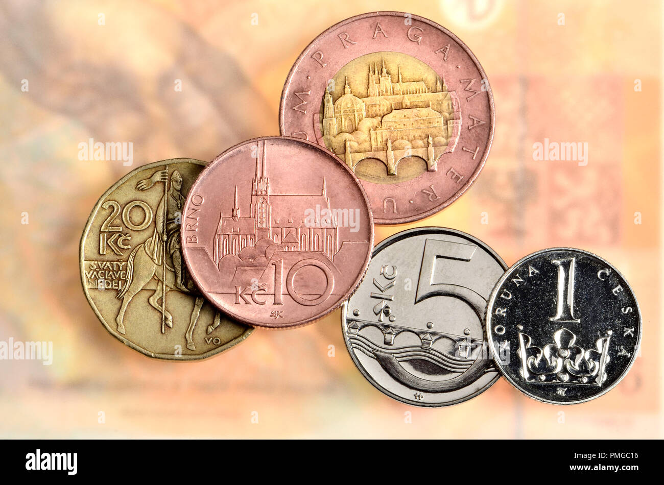 Czech currency hi-res stock photography and images - Alamy