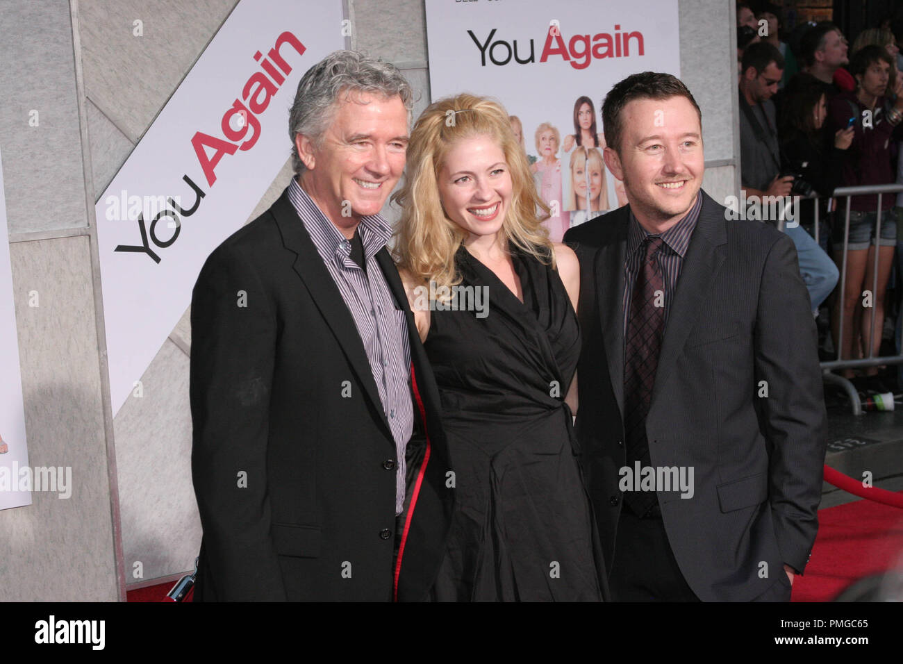 Patrick Duffy, son and daughter in law at the World Premiere of ...