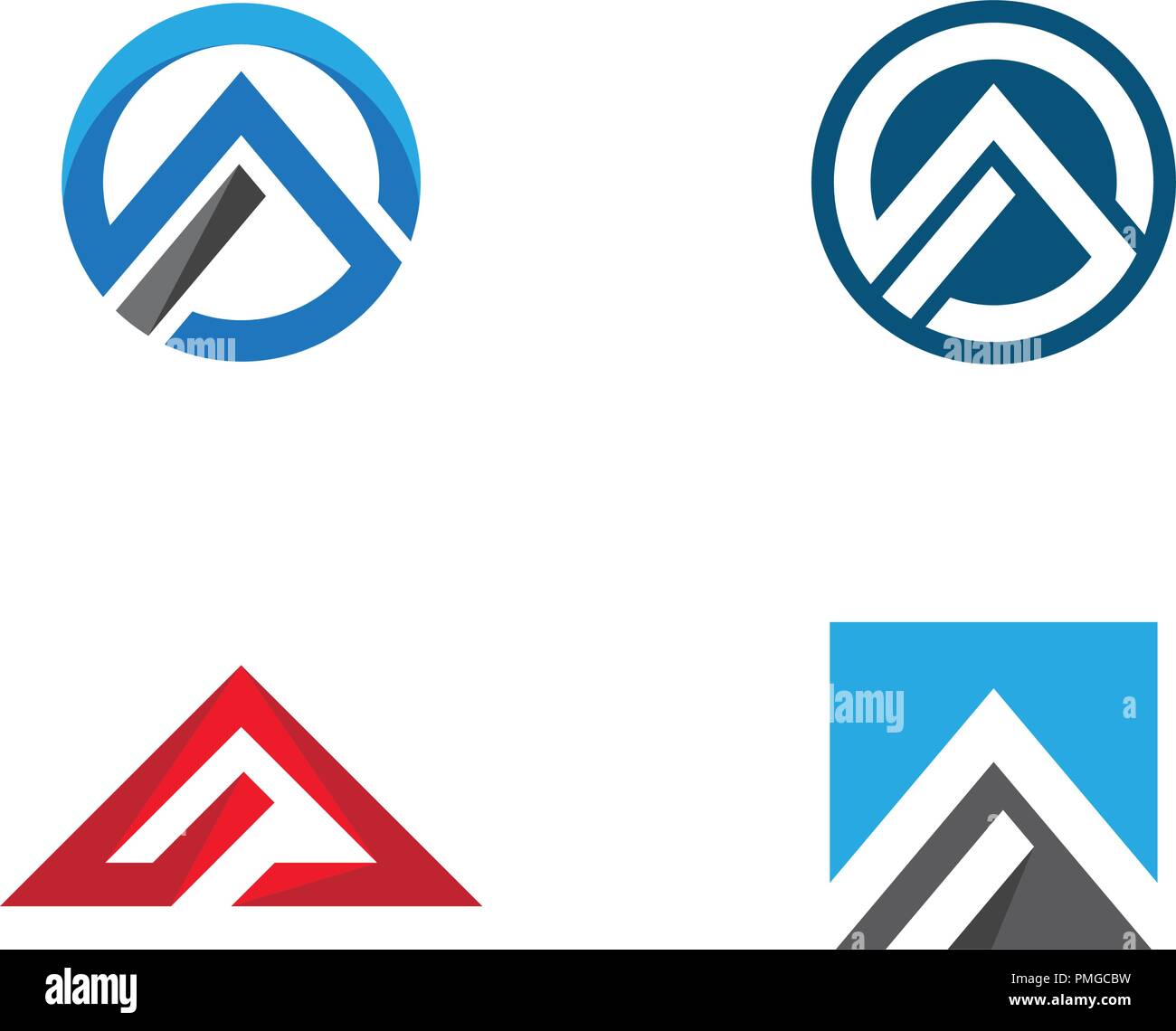 A Letter Logo Template vector icon illustration design Stock Vector ...