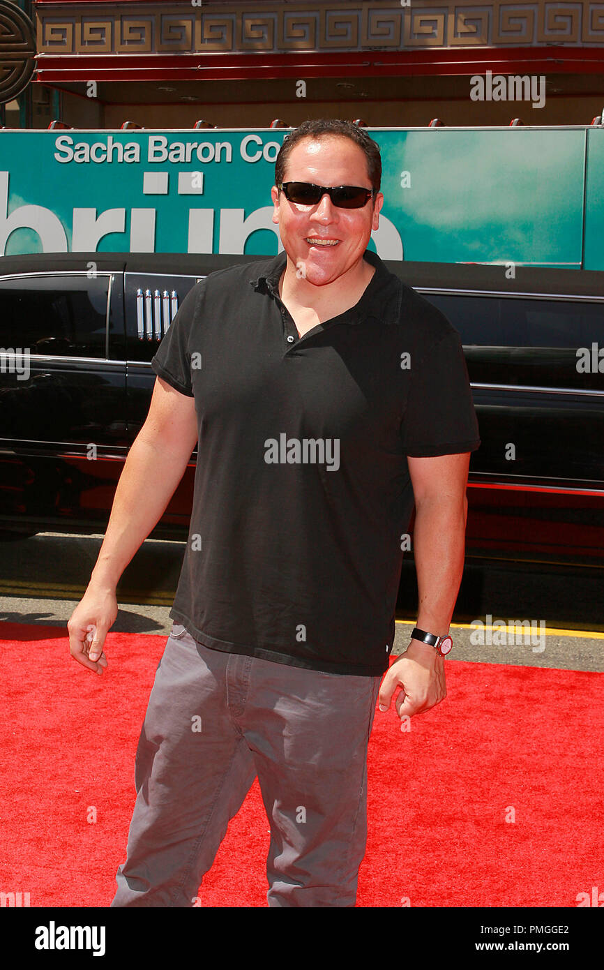 Jon Favreau at the World Premiere of Disney Pictures' G-Force ...