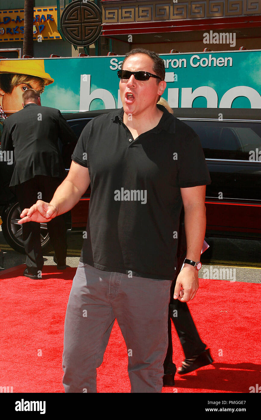 Jon Favreau at the World Premiere of Disney Pictures' G-Force ...