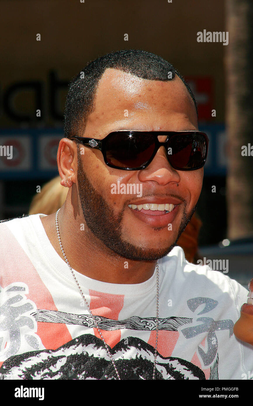 Flo Rida at the World Premiere of Disney Pictures' G-Force"- Arrivals ...