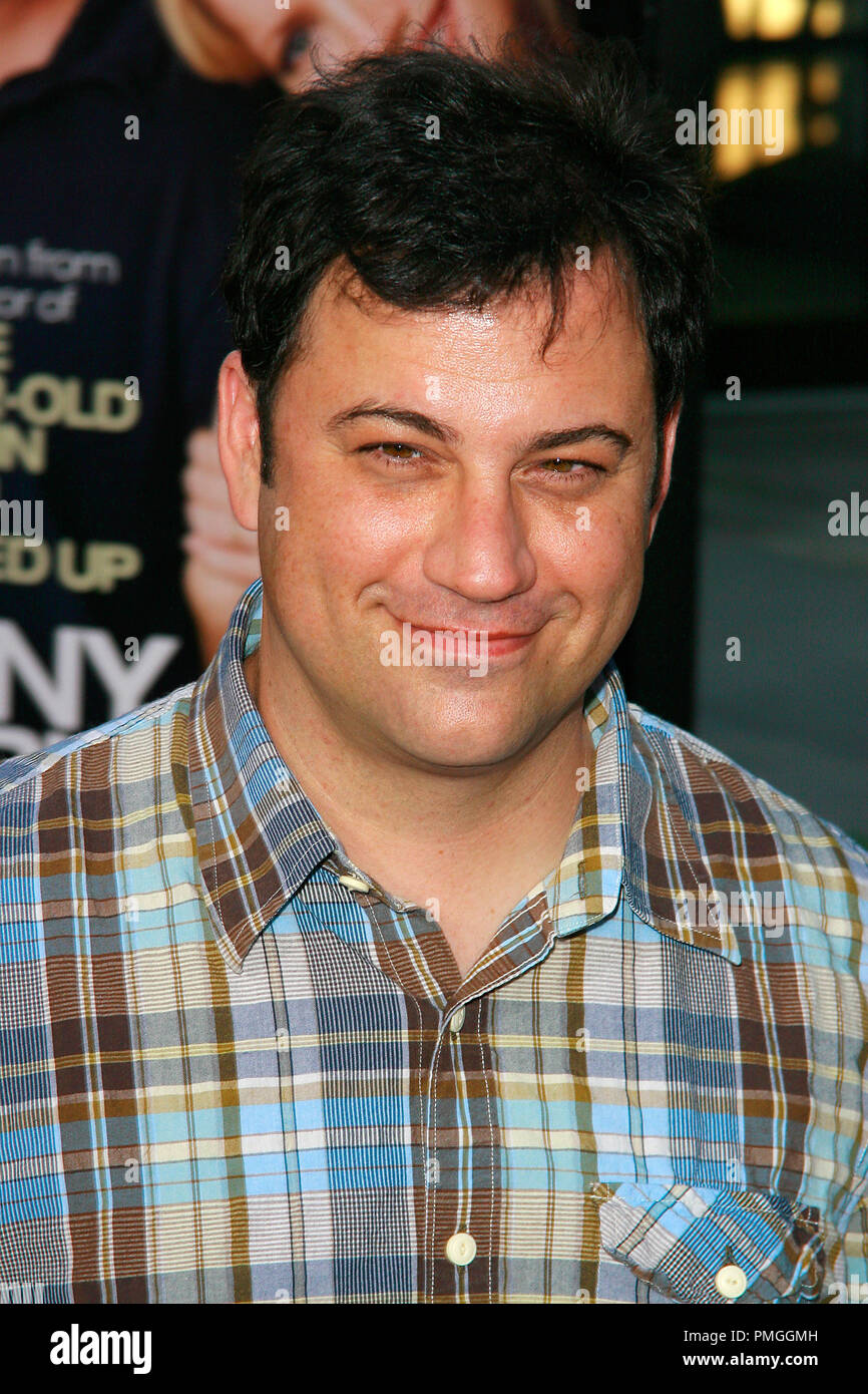 Jimmy Kimmel at the Premiere of Universal Pictures' "Funny People ...