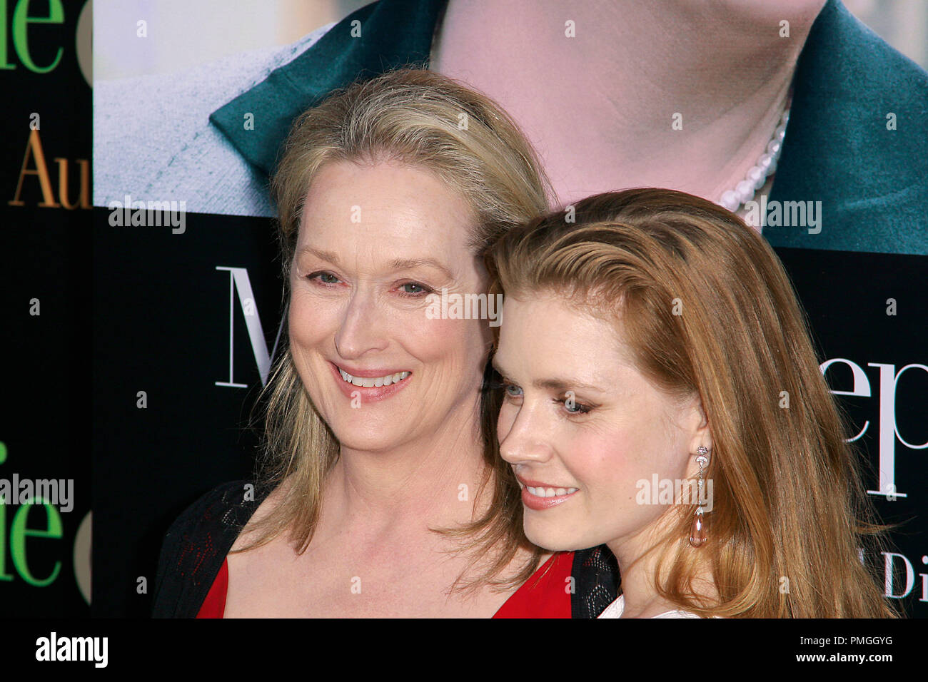 Meryl Streep and Amy Adams at the Premiere of Sony Pictures' "Julie ...