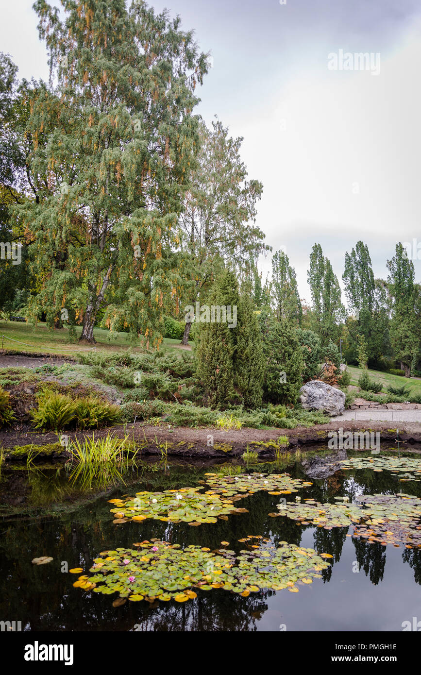 Botanical Garden, Oslo, Norway Stock Photo - Alamy