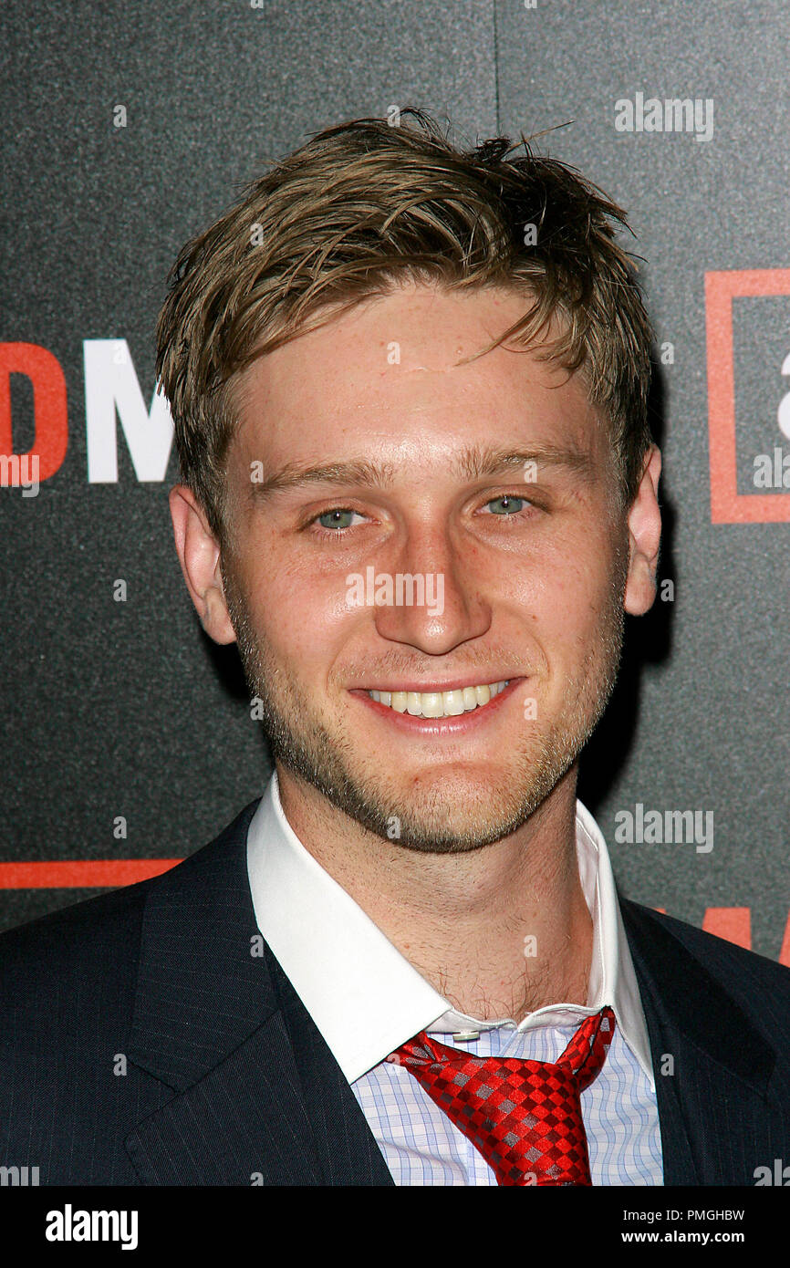Aaron Staton at the Premiere of AMC's "Mad Men" Season 3. Arrivals held ...