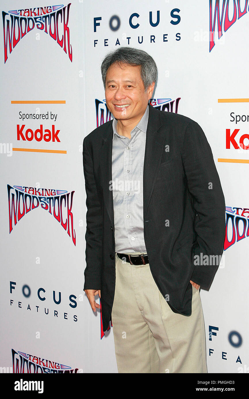 Director Ang Lee at the 2009 Film Independent's Los Angeles Screening ...