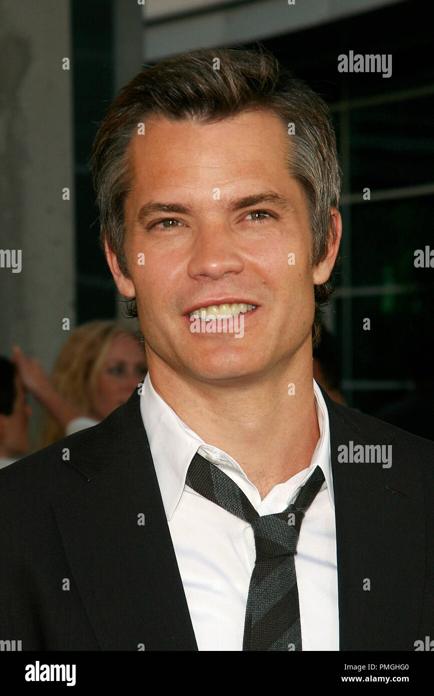 Timothy Olyphant at the Rogue and Relativity Media World Premiere of "A ...