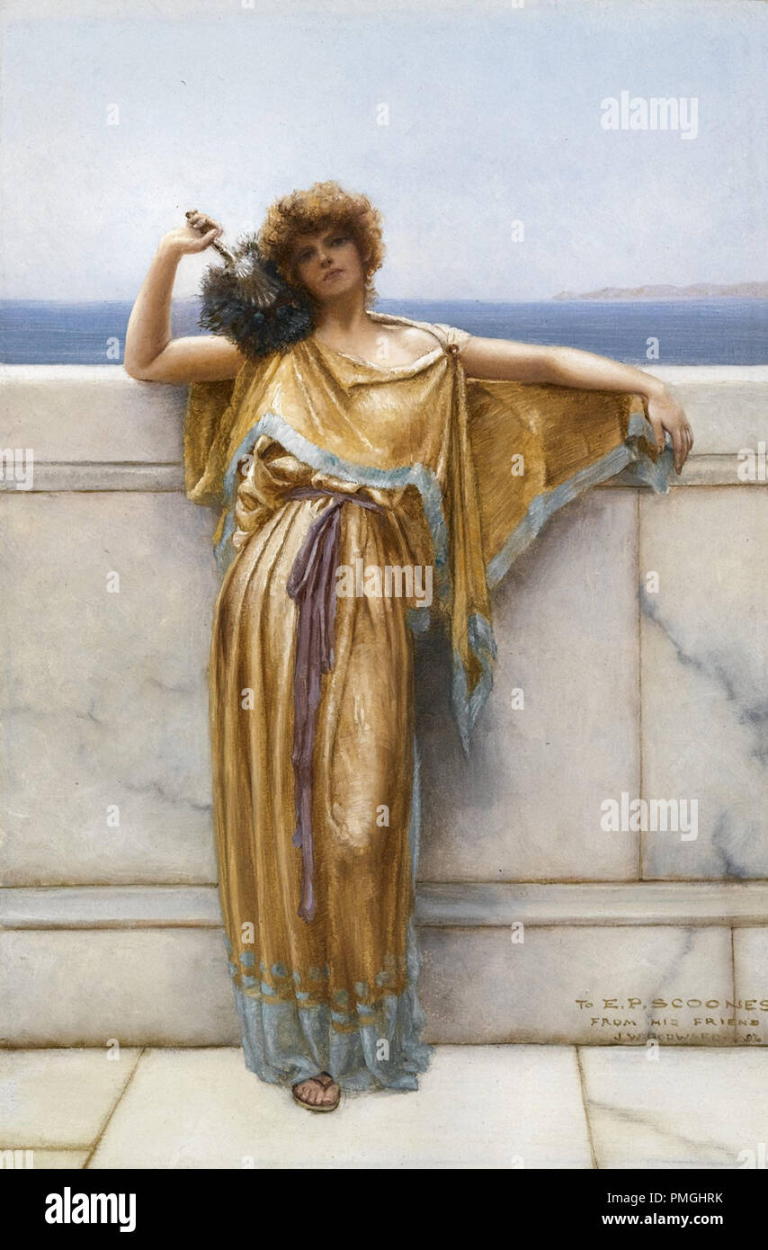 John william godward clymene hi-res stock photography and images - Alamy