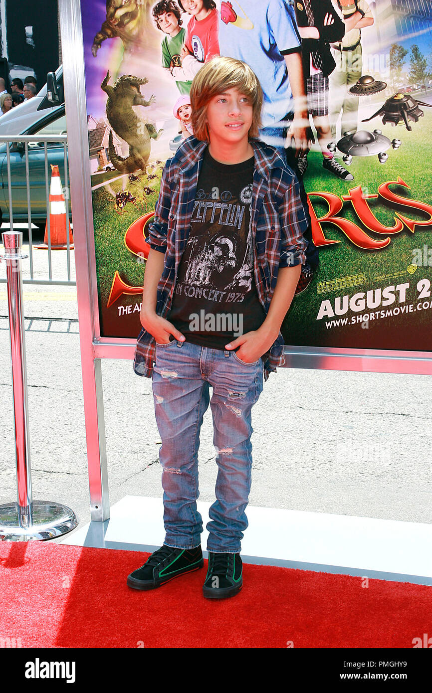 Jimmy Bennett at the Premiere of Warner Brothers Pictures' "Shorts ...