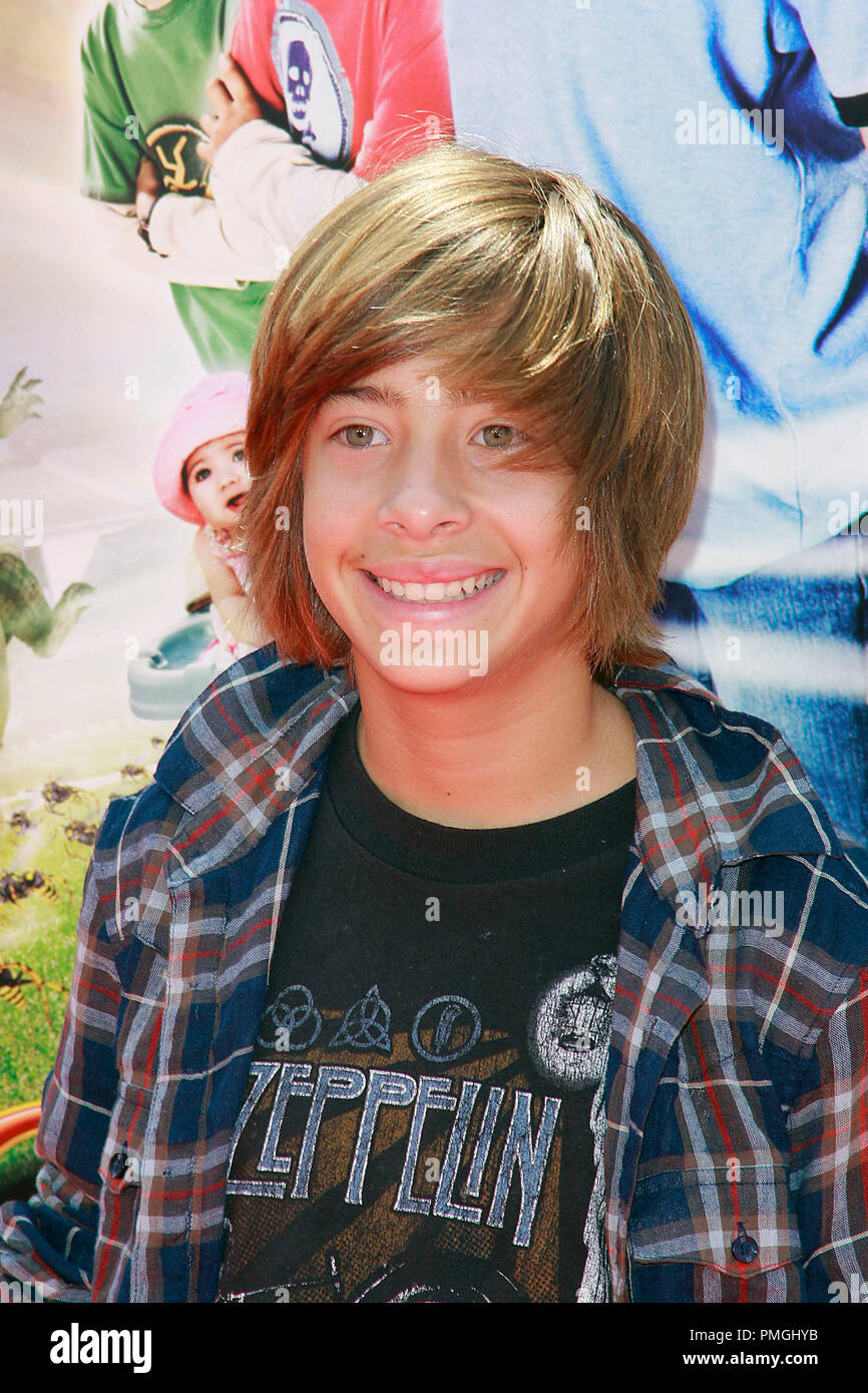 Jimmy Bennett at the Premiere of Warner Brothers Pictures' "Shorts ...