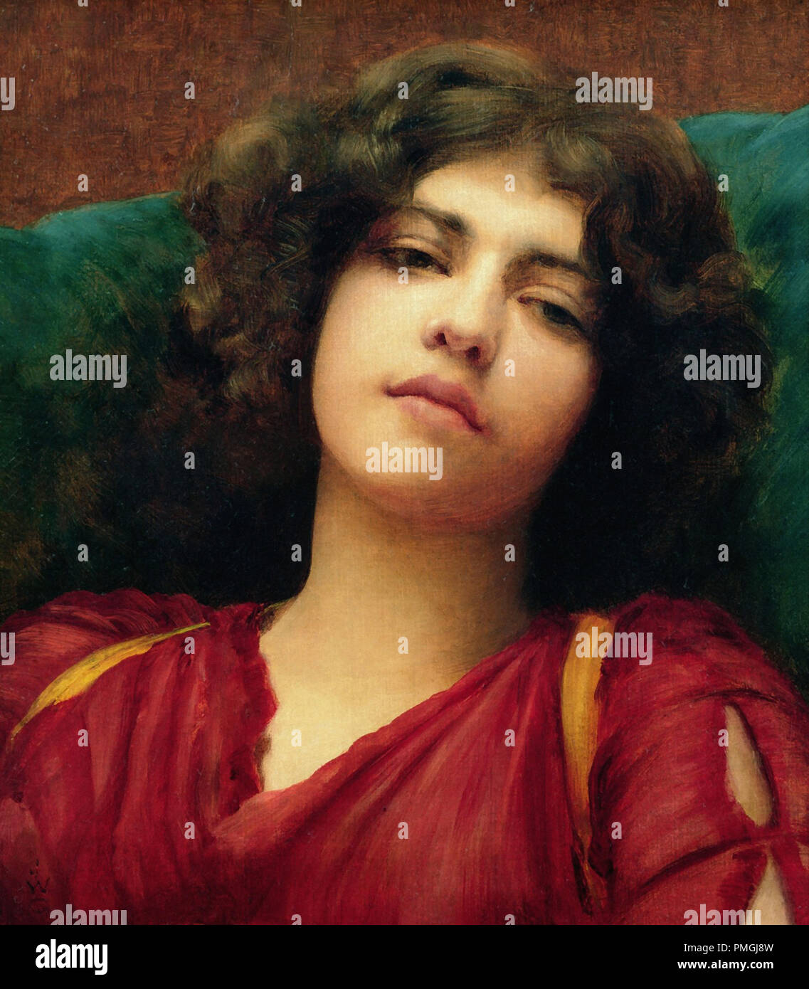 John william godward reverie hi-res stock photography and images - Alamy
