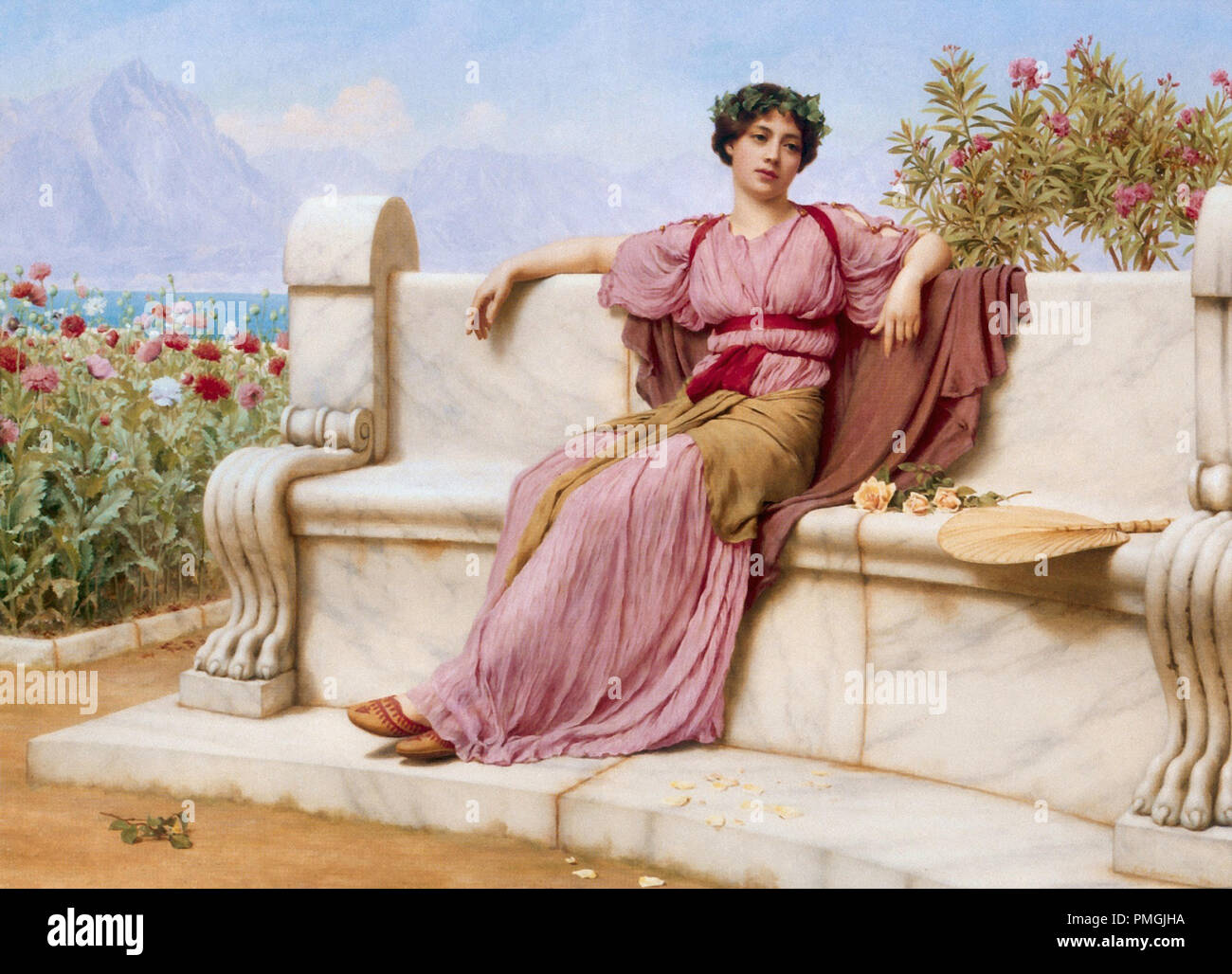 John william godward tranquillity hi-res stock photography and images ...