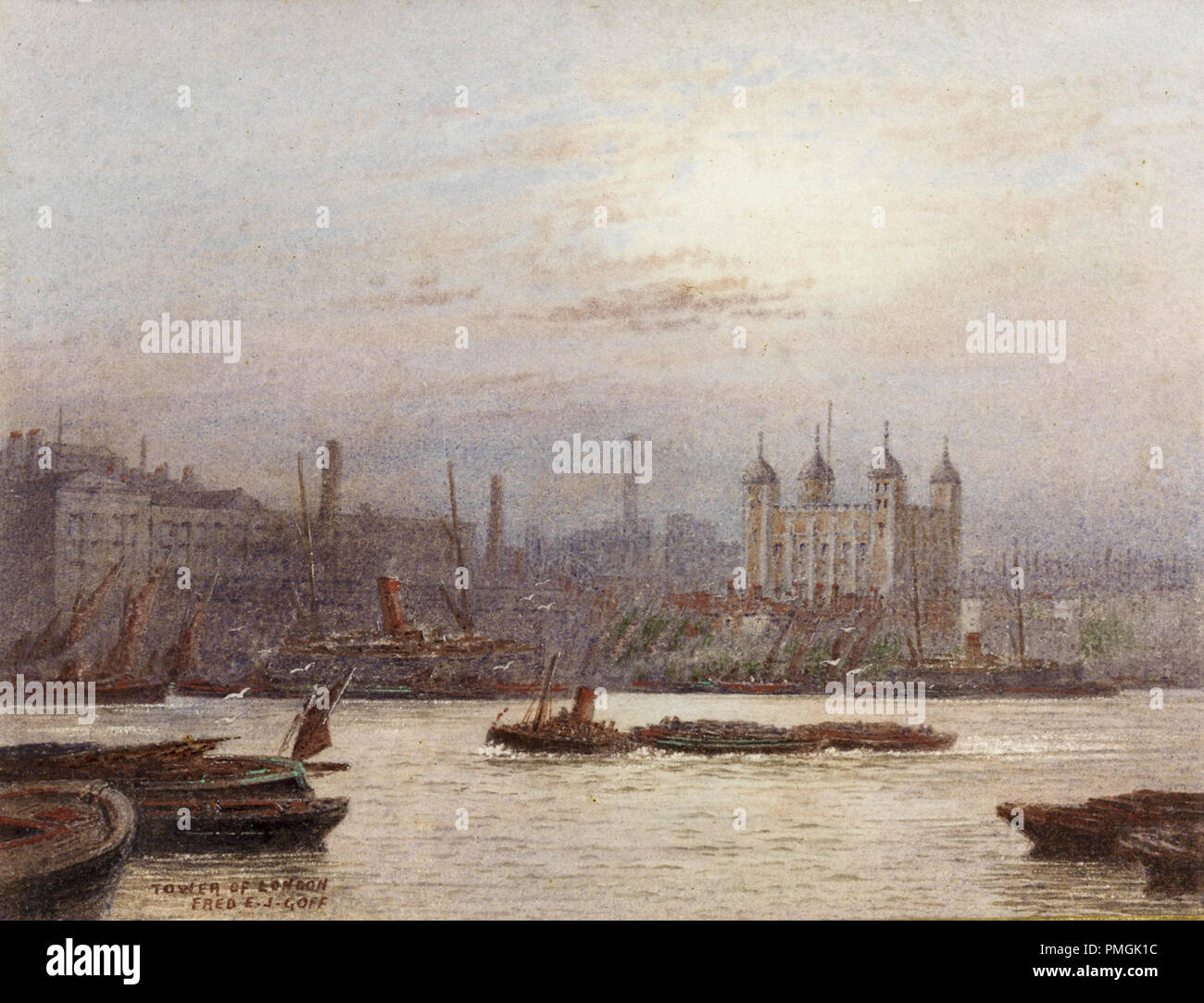 Goff Frederick Edward Joseph - Tower of London Stock Photo - Alamy