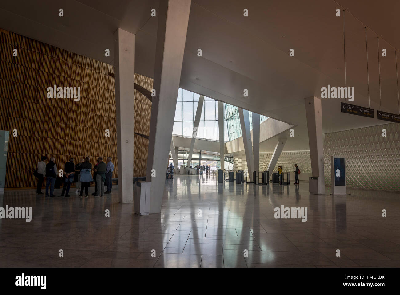 Oslo Opera House, Lobby area, Oslo, Norway Stock Photo - Alamy