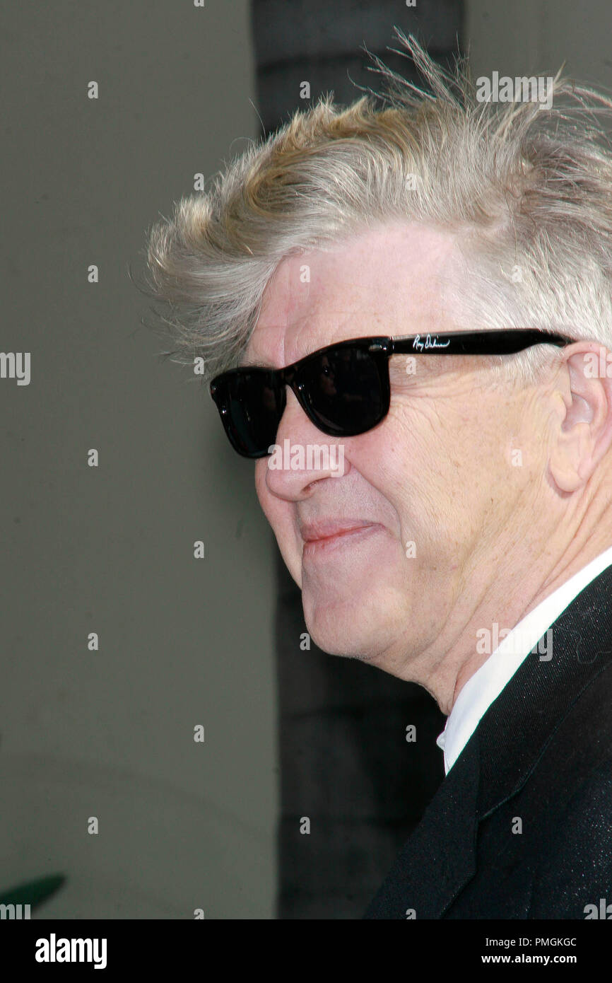 David Lynch at the Hollywood Chamber of Commerce ceremony to honor Rock ...