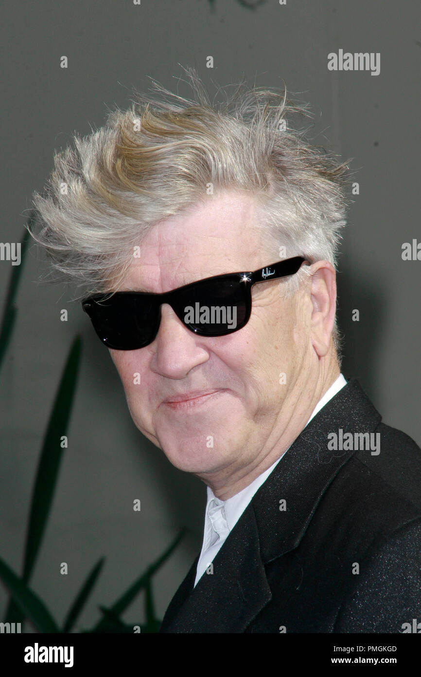 David Lynch at the Hollywood Chamber of Commerce ceremony to honor Rock ...