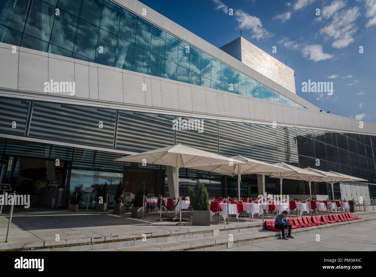 Oslo opera house restaurant hi-res stock photography and images - Alamy