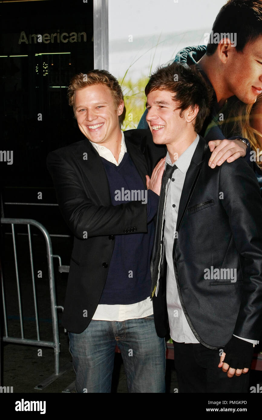 Chris and Ben Egan at the World Premiere of Sony Pictures' / Screen ...