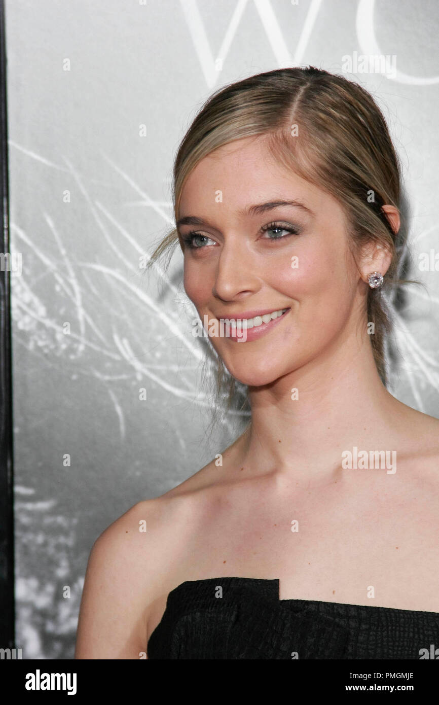 Caitlin Fitzgerald at the Premiere of Universal Pictures' "The Wolfman ...