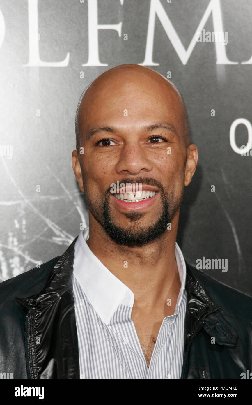 Common at the Premiere of Universal Pictures' "The Wolfman". Arrivals ...