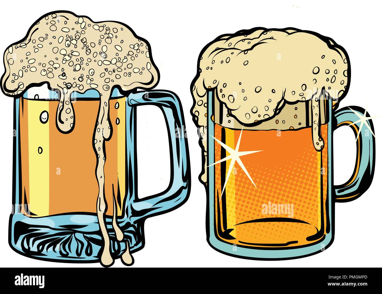 Beer foam isolate on white background Stock Vector Image & Art - Alamy