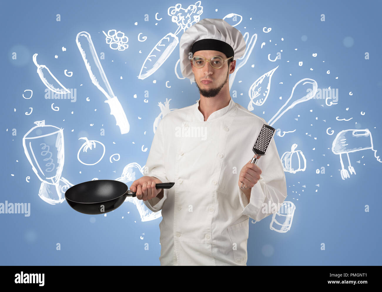 Cook wallpaper hi-res stock photography and images - Alamy