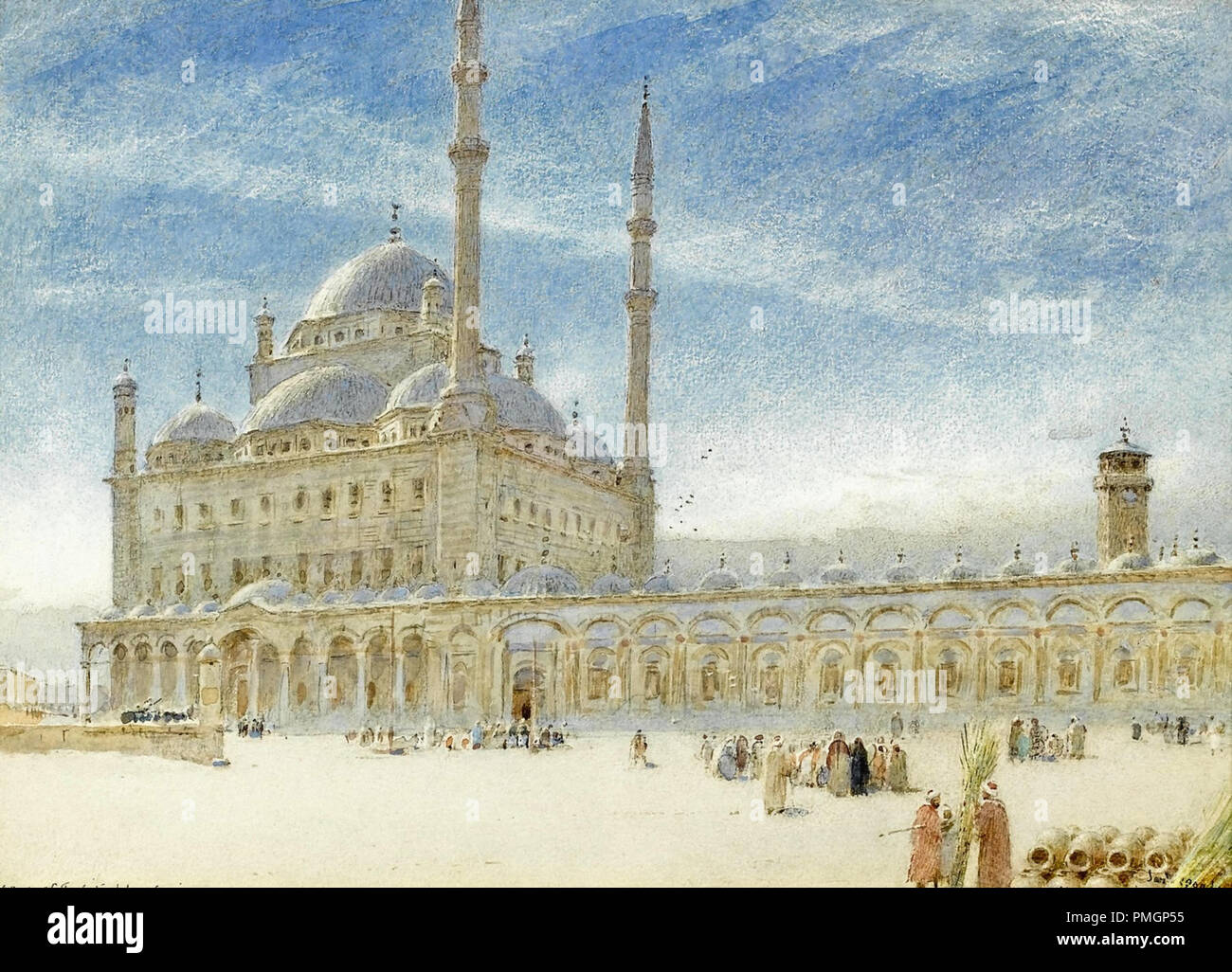 Goodwin Albert - Mosque of the Citadel Cairo Stock Photo - Alamy