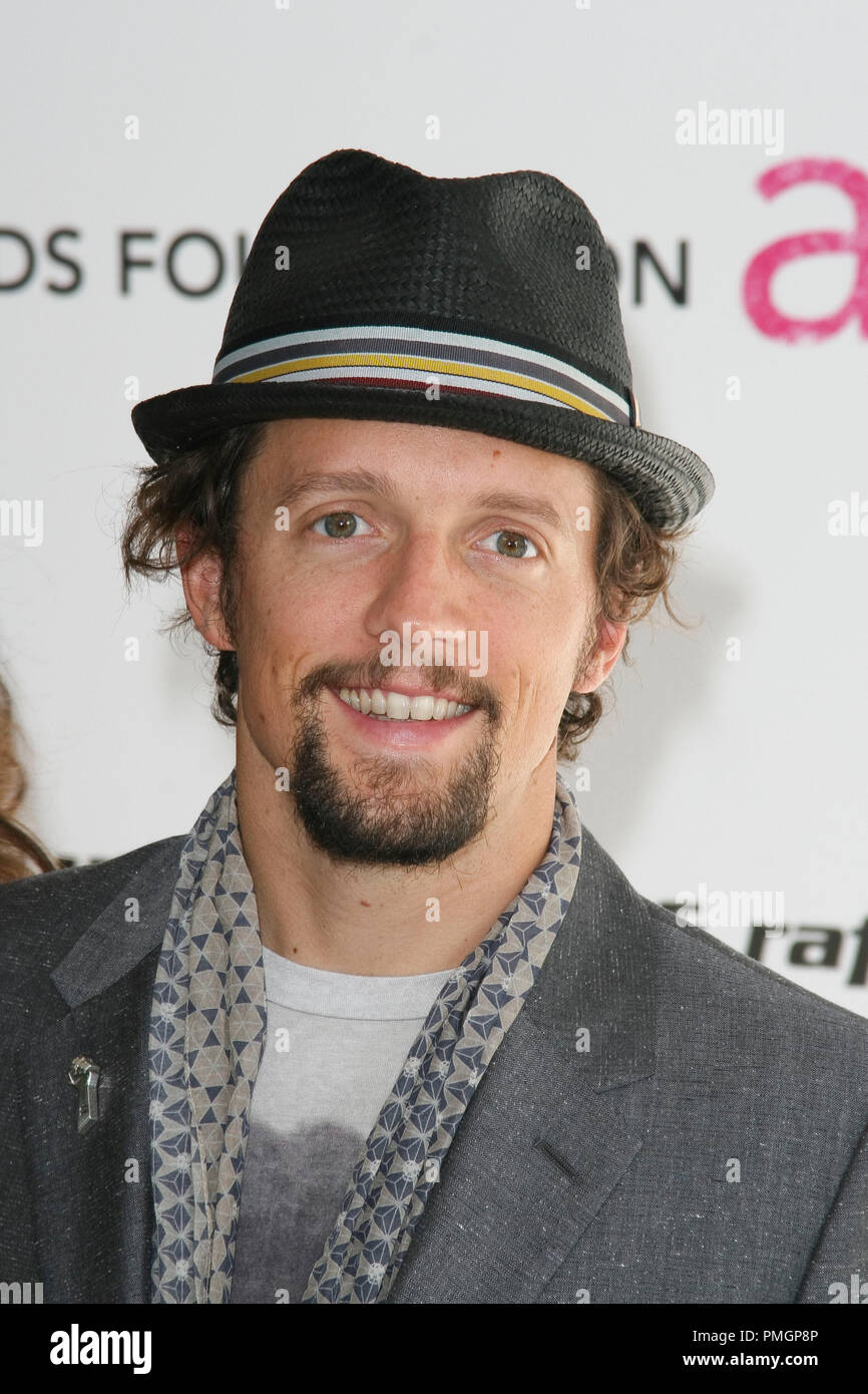 Jason Mraz at the 18th Annual Elton John Aids Foundation Academy Awards ...