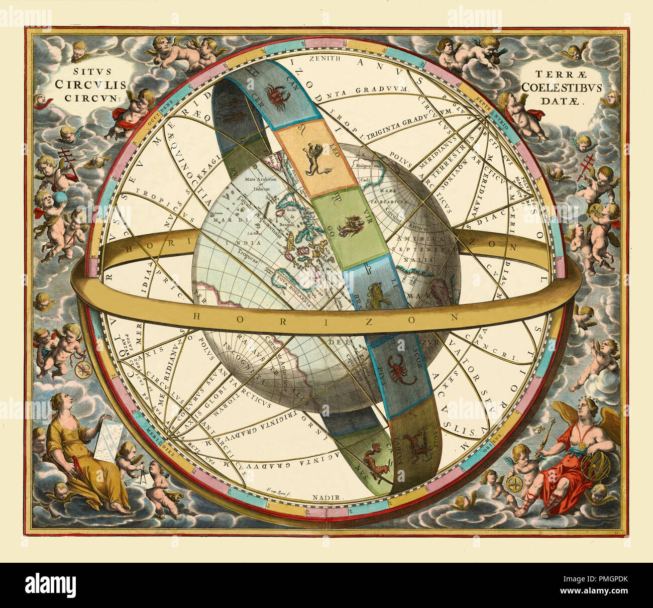 Celestial map hi-res stock photography and images - Alamy