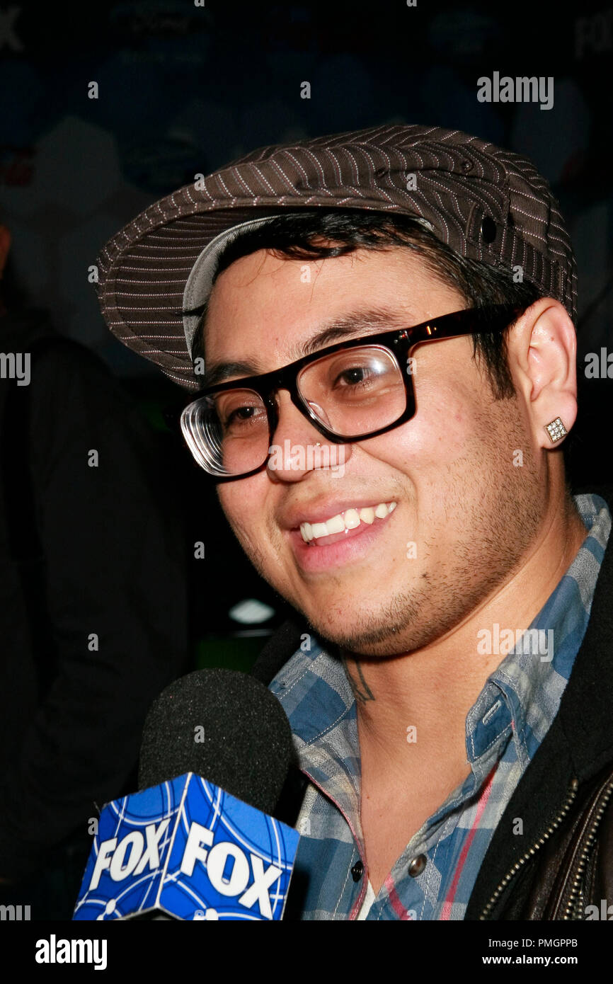 Andrew Garcia at the Top 12 American Idol Season 9 Finalists Party ...