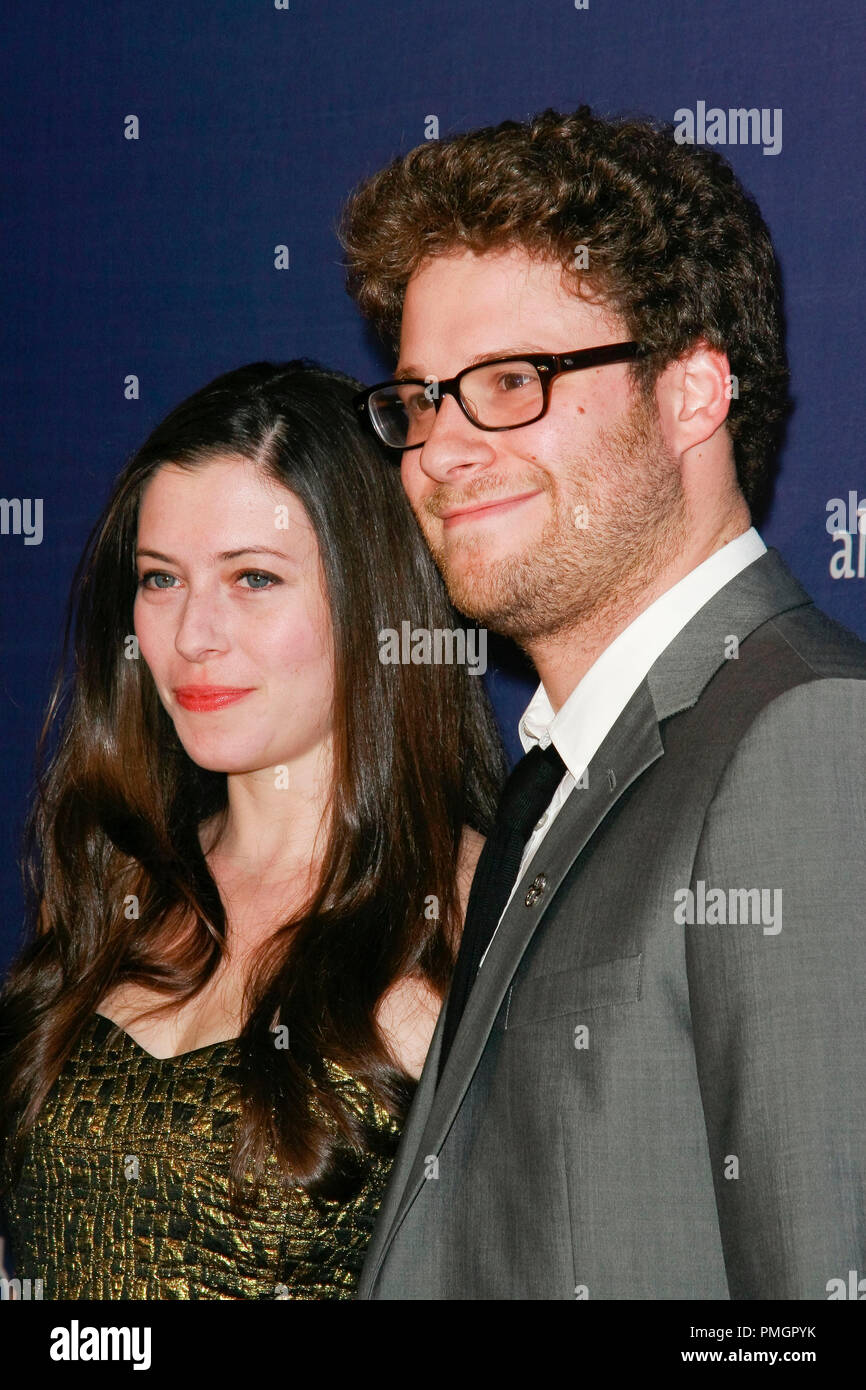 Seth Rogen and girlfriend Lauren Miller at the 18th Annual "A Night at ...